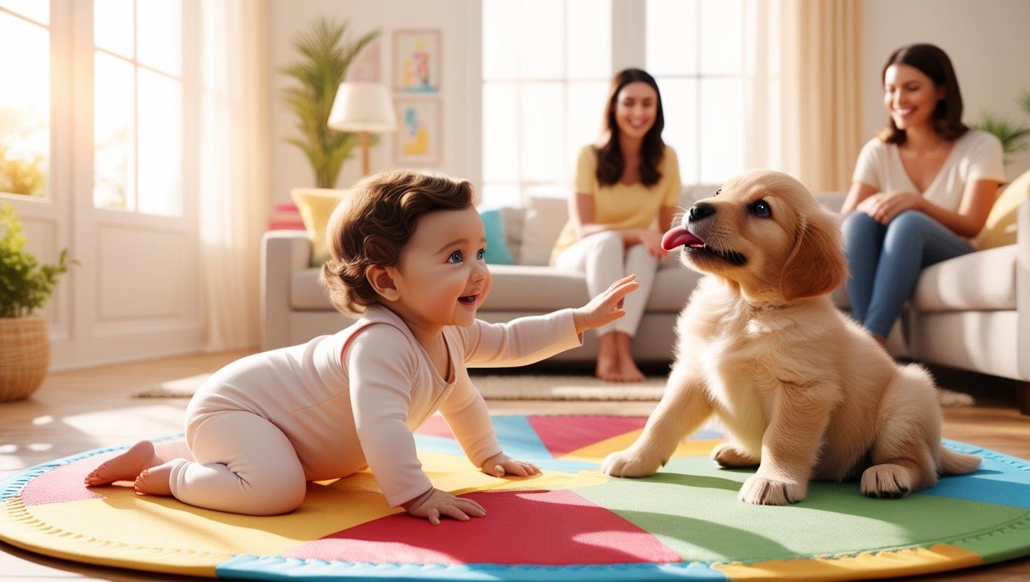 Lily and Max – A Sweet Baby & Puppy Friendship Story for Kids
