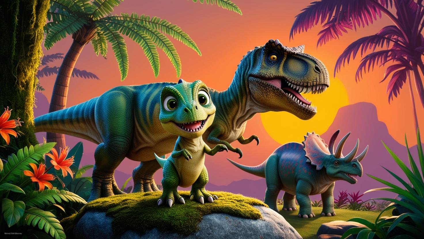 Dax, the Little Dinosaur’s Big Roar - Bedtime Stories