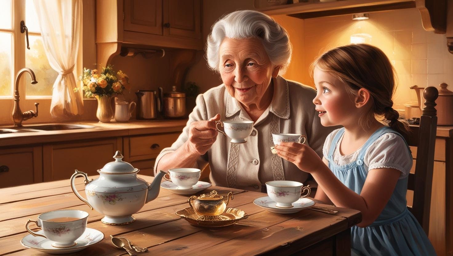Grandma Maple’s Talking Teapot - A Magical Bedtime Story for Kids