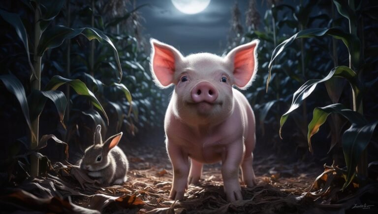 Pip the Brave Little Pig - Suspenseful Bedtime Story for Kids