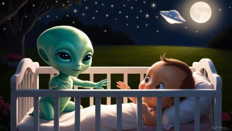 The Alien Baby’s First Friend – A Heartwarming Tale of Friendship