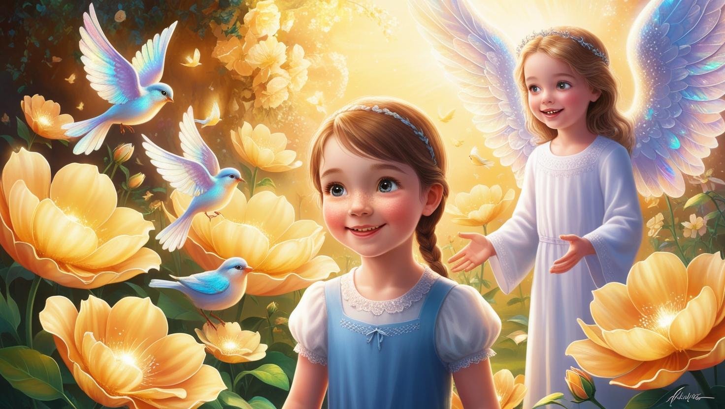 The Girl Who Made an Angel Smile - Bedtime Stories
