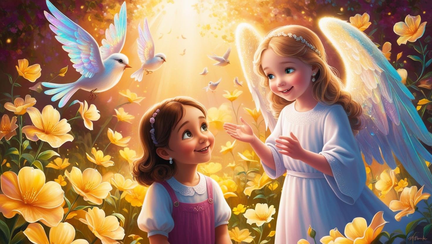 The Girl Who Made an Angel Smile - Bedtime Stories