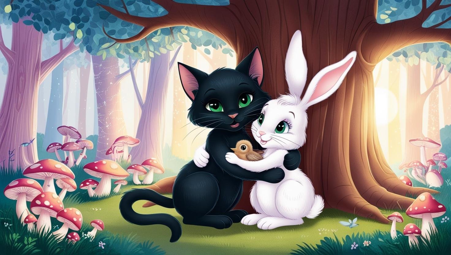 Digi the Cat and the Rabbit Who Couldn’t Hop – Bedtime Story