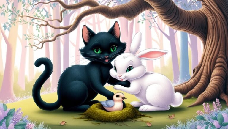 Digi the Cat and the Rabbit Who Couldn’t Hop – Bedtime Story