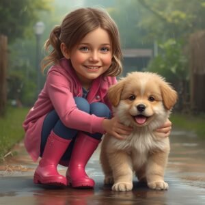 Rocket the Super Puppy and the Rainy Day Rescue | Story